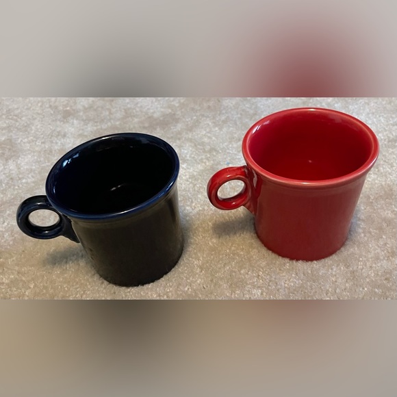 Fiestaware | Kitchen | Fiestaware Coffee Mug Set Of Two Color Red And ...